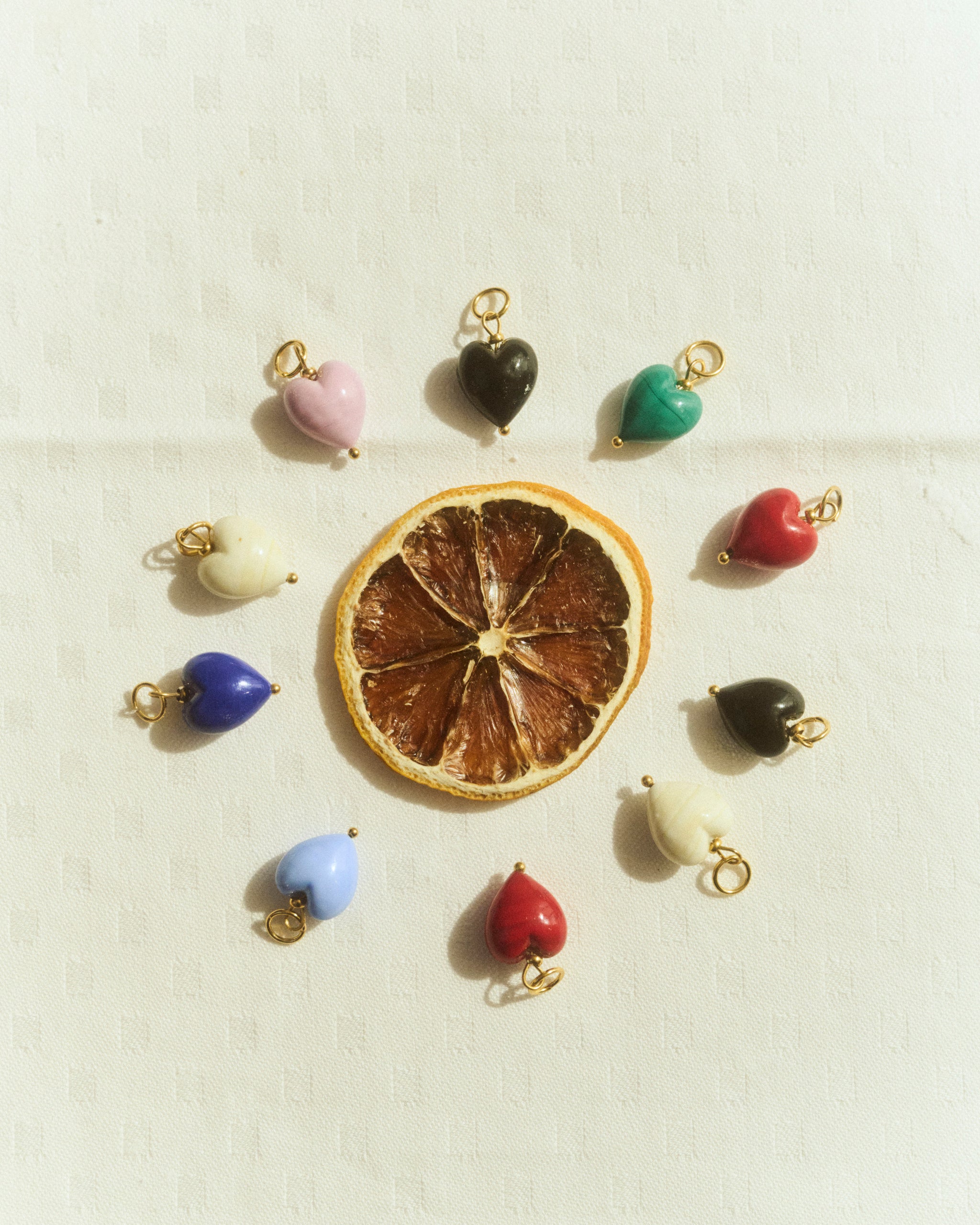 Explore handmade Venetian heart shaped Uma Pendant from Akua Objects ...