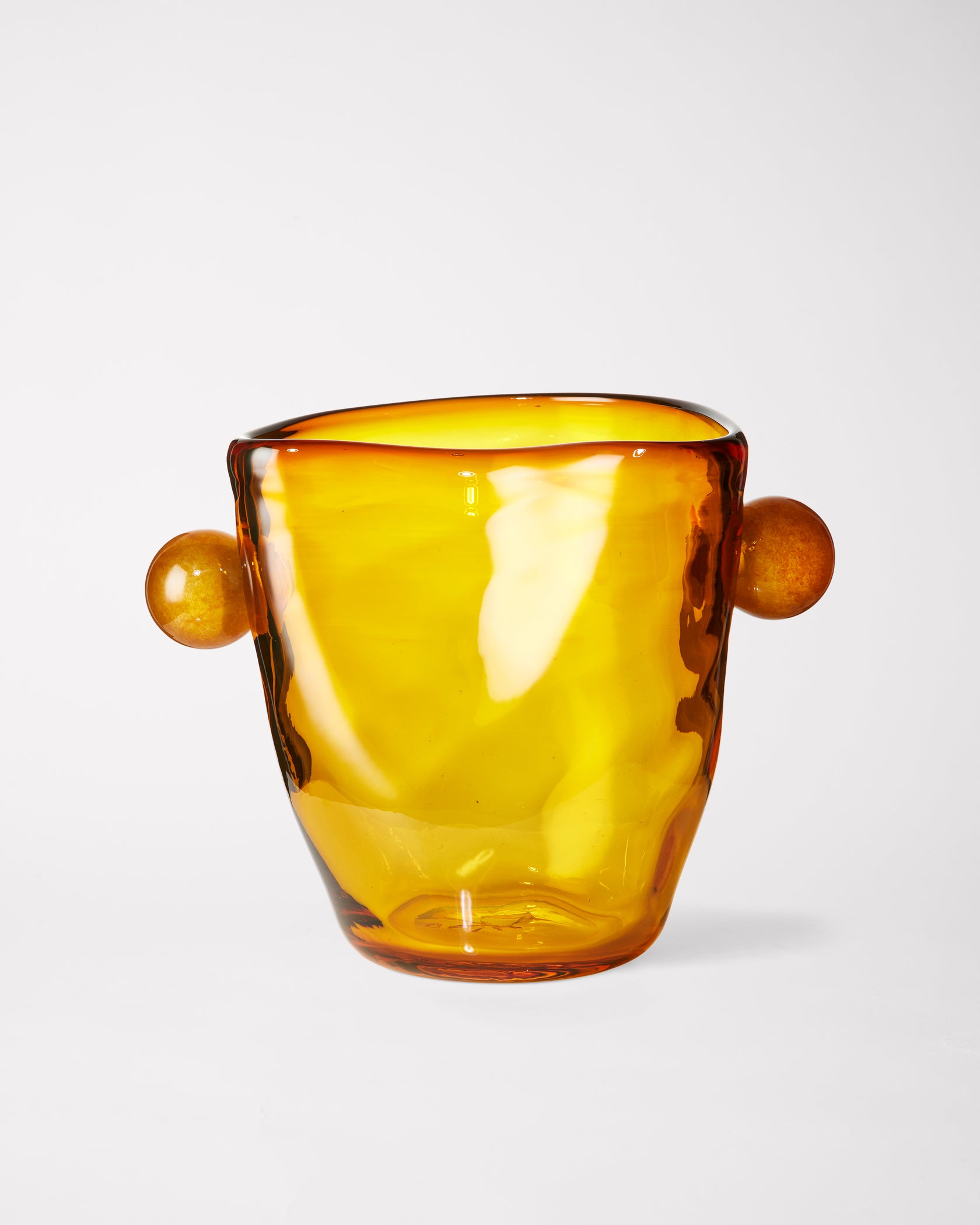 Explore mouth-blown and handmade Bohemian Oliver Vase from Akua Objects ...